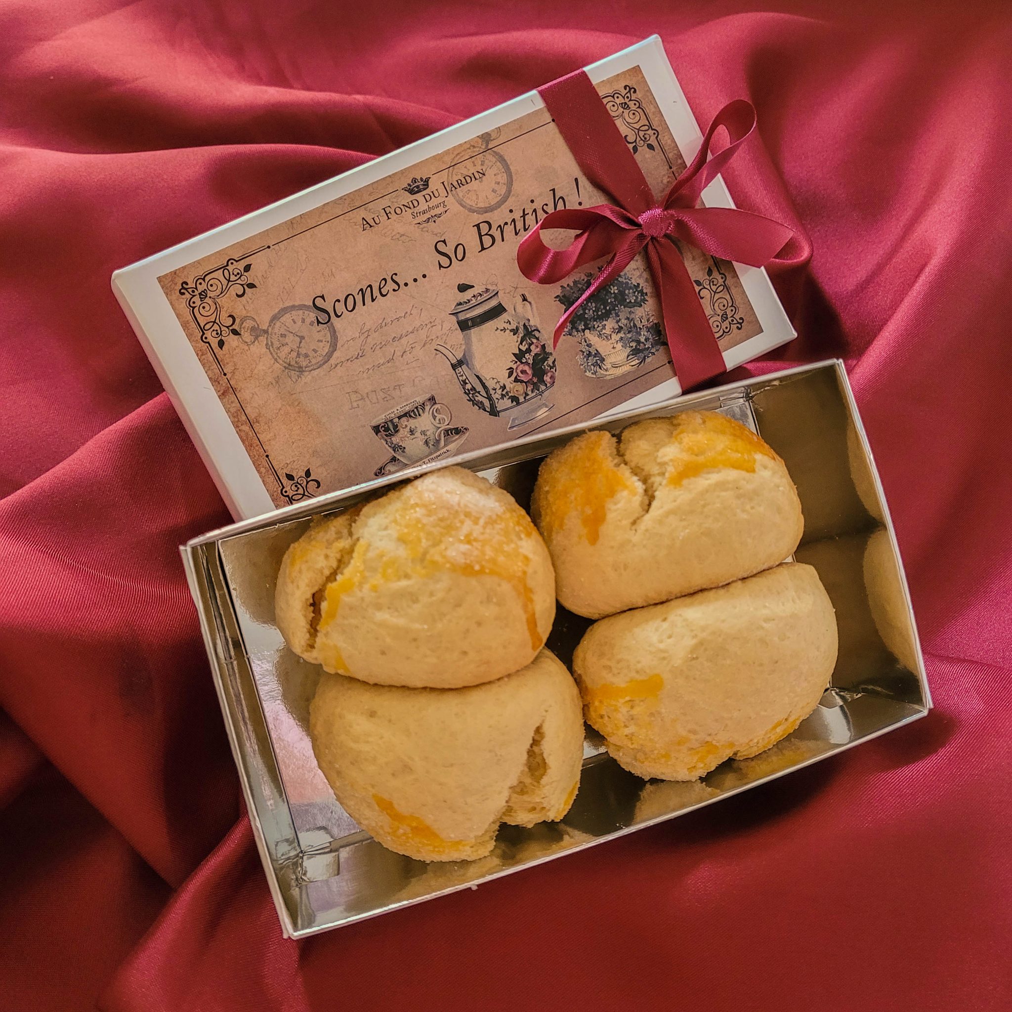 Scones (4 pièces) – Au Fond du Jardin – La Boutique